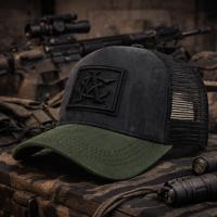 China Embroidered Patch Hat Custom | Tactical Trucker Cap Minimalist Style | Custom Logo Mesh Caps Wholesale Manufacturer for sale