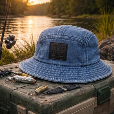 China Denim Bucket Hat – Outdoor Fishing Hat | Custom Logo Fisherman Hat | Wide Brim Sun Protection Hat for sale