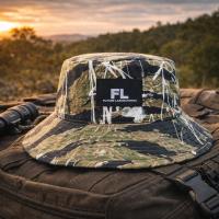 China Camouflage Bucket Hat – Outdoor Fishing & Hunting Hat | Custom Logo Boonie Hat | Wide Brim Sun Protection Cap for sale