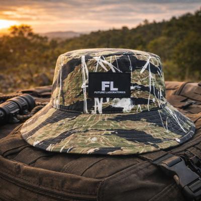 China Camouflage Bucket Hat – Outdoor Fishing & Hunting Hat | Custom Logo Boonie Hat | Wide Brim Sun Protection Cap for sale