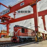 China Train Shipping Railway Freight Transport From China to Utrecht, Eindhoven, Amsterdam, Rotterdam, The Hague for sale