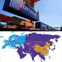 China Cargo Logistics Door to Door Train Freight Shipping to United Kingdom Monaco Andorra for sale