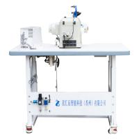 China Single Needle Industrial Semi Automatic Sewing Machine For Double Sided Fabrics for sale