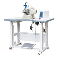 China Double Thread Semi Automatic Sewing Machine For Double Faced Wool Coats Center Seam for sale