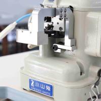 China Double Thread Semi Automatic Sewing Machine For Double Faced Wool Coats Center Seam for sale