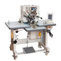 China Button Sewing Machine Industrial With Color Touchscreen And Dual Button Feeding for sale