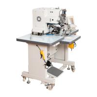 China CE ISO Industrial Button Sewing Machine With Dual Button Feeding 2 Types for sale