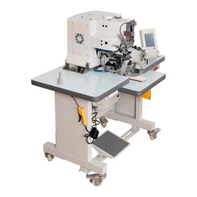 China 2 Button Feeder Industrial Button Sewing Machine With Electronic Thread Clipper for sale
