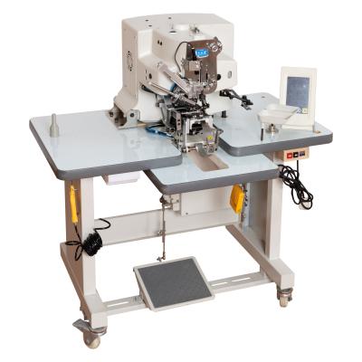 China Industrial Automatic Buttonhole Sewing Machine With Electronic Thread Clipper for sale