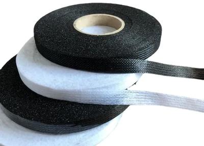 China 60-80g/M2 Black Cotton Interfacing Strip For Garment Reinforcement for sale