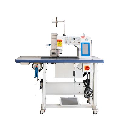 China Automatic Temperature Control Steam Free Ironing Machine with Dual Servo Motor and 20-60 mm Pressing Width for Garment Interlining for sale