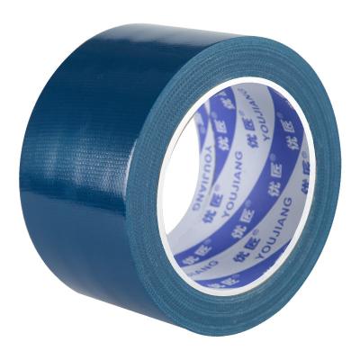 China ODM 48mm Matt Black Gaffa Tape Duck Cloth Tape Single Sided for sale