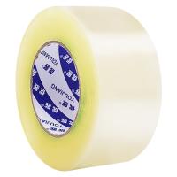 China Acrylic Plastic Bopp Adhesive Tape Brown Clear 80micron for sale