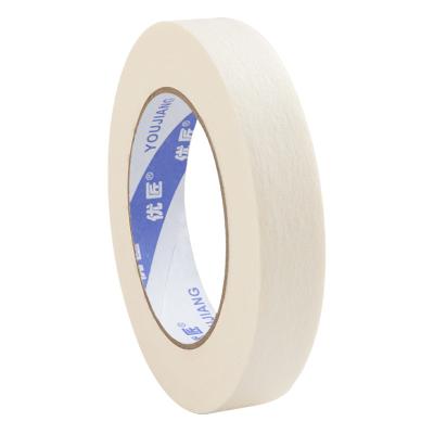China White Indoor Painting Self Adhesive General Purpose Usage Crepe Paper Masking Tape for sale