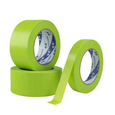 China Outdoor Delicate Surface Masking Tape Fine Line Painters Tape Wall Decoration 125mic for sale