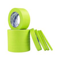 China custom wholesale Green Paper Masking Tape For Painting DIY Decorative for sale