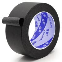 China Black Paint Multi-Surface Masking Tape Easy Removal For Security Wall Crafts Art Construction Renovation for sale