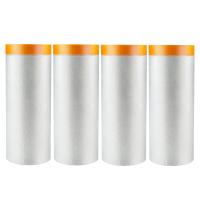 China Acrylic Adhesive Pre Coated Tape Protection Film For Easy Surface Protection During Painting for sale