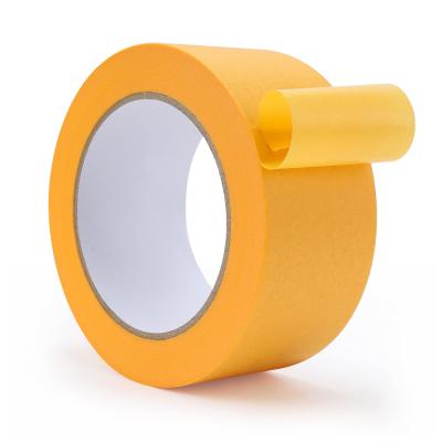 China Goldband Painting Tape 25mm X 50m Self-Adhesive Washi Tape Gold Paper Tape for sale