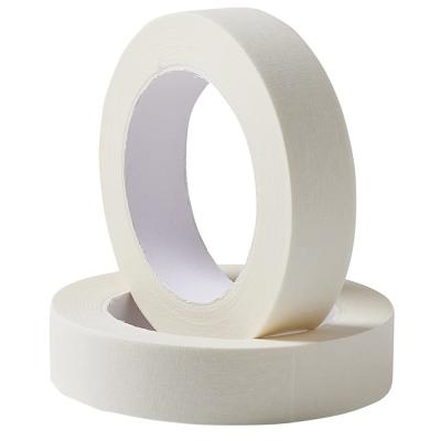 China Wholesale White Crepe Paper General Purpose Painting Masking Tape for sale