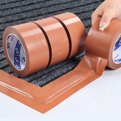 China Strong Adhesive Single Sided Cloth Tape For Repair Sealing Carpet Edge Binding for sale
