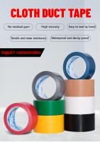 China Super Strong Adhesive Cloth Duct Sealing Tape For Carton Packing Binding And Pipe Repairing for sale
