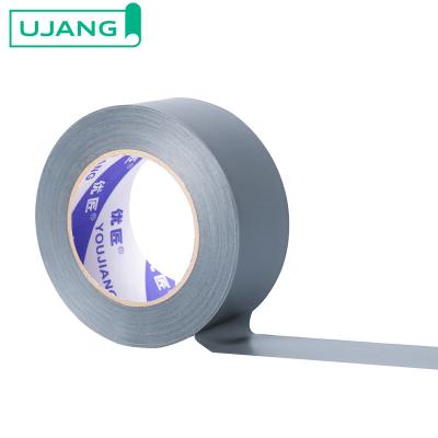 China High Adhesion Strong Sticky Waterproof Hand-Tearable Gray Vinyl Duct Packing Rubber Adhesive Masking Tape 3903 for sale
