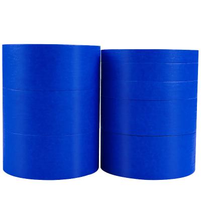 China UV-Resistant Blue Painter's Tape for Outdoor Wall Masking - 14-Day Adhesion for sale