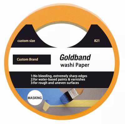 China High-Temperature Resistant Automotive Washi Tape for Paint Masking for sale