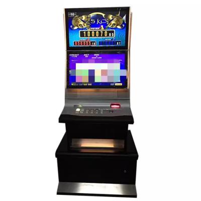 China Multilingual Arcade Fishing Game Machine Sturdy Practical Black Color for sale