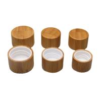 China Essential Oil Bottle Caps  Wooden Screw Cap Bamboo Lids Glass Plastic Iron Cosmetic Packaging for sale
