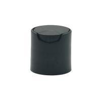 China 28/410 Black Flip Top Press Cap 20mm 24mm Metal Plastic Disc Top Hand Lotion Cream Bottles 18mm Iron Material Water Bottle Caps for sale