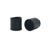 China 28/410 Black Flip Top Press Cap 20mm 24mm Metal Plastic Disc Top Hand Lotion Cream Bottles 18mm Iron Material Water Bottle Caps for sale