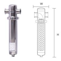 China Mirror Polished 304 Stainless Steel Precision Filter 1.6MPa BXG Series for sale
