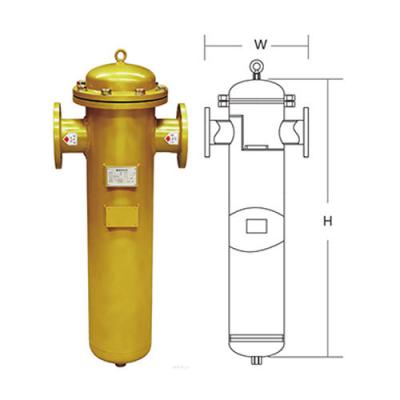 China YFL Series Flange 1.0MPa Precision Filter For Water Treatment Corrosion Resistance for sale