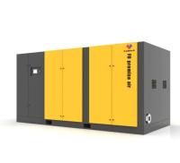 China OE-315A-2S Two-Stage Screw Compressor | Extra Large Fixed Flow & DN125 Outlet Connection for sale