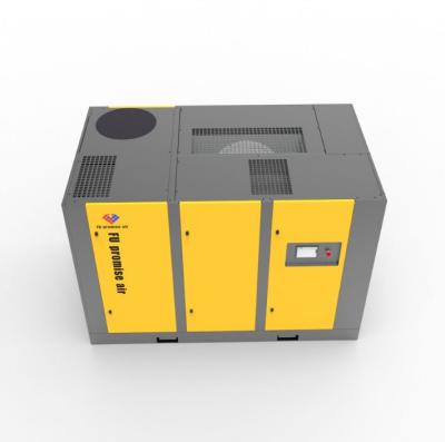 China OE-132A-2S Two-Stage Screw Air Compressor with 3200Kg Heavy-Duty Structure, 31.57m³/min Air Flow @6bar(g), and DN100 Standard Exhaust Port for sale