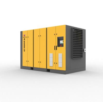 China FR-110 Oil-free Screw Air Compressor with 19.4m³/min Air Flow, A/W Air Cooling, and BSPT DN65 Air Outlet for Industrial Use for sale