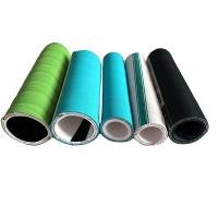 China Rubber PVC Chemical Hose Pipe With Steel Wire Spiral for sale