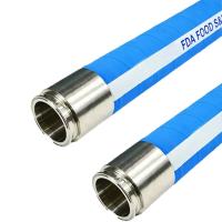 China Non Toxic Food Hose Pipe 4 Inch High Pressure Hose On Reel for sale