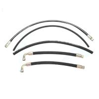 China Two Layers Hydraulic Oil Pipe Fittings Braided With Crimping Tool Crimper for sale