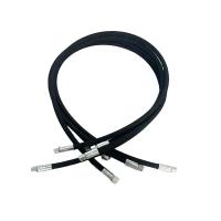 China Double Epdm Hydraulic Oil Hose Pipe Fittings Weather Resistant for sale