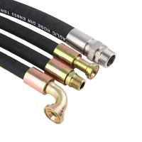 China Parker Synthetic Rubber Suction Hydraulic Fluid Hose Customized for sale