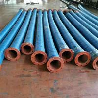 China Flexible Wear Resistant Rubber Hose Dredge Hose Reel Clamp Abrasion Resistant for sale