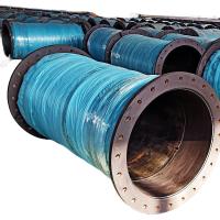 China Reinforced Water Wear Resistant Hose Reel 5 Inch 6 Inch Abrasion Resistant for sale