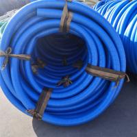 China Water Rubber Discharge Hose Pipe Sump Pump Drain Hose 50Ft 5 Inch 6 Inch for sale
