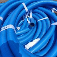 China Line Valve Lay Flat Water Pump Discharge Hose 3 Inch 4 Inch 50Ft With Clamp for sale