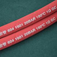 China Industrial Braided Steam Hose Black Blue Fittings Acid Resistant for sale