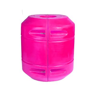 China Gold Dredge HDPE Pipe Floater Impact Resistant For Pipeline Pump for sale
