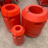 China Gold Dredge HDPE Pipe Floater Impact Resistant For Pipeline Pump for sale
